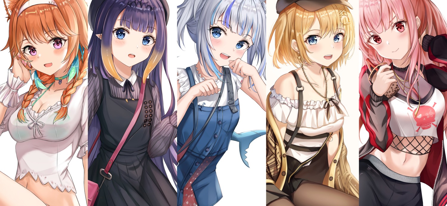 zeroillya hololive hololive english gawr gura mori calliope ninomae ina'nis takanashi kiara ...